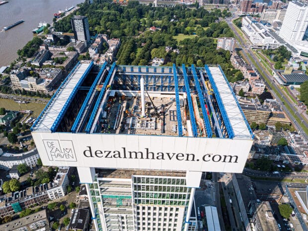 Bevestigingsmaterialen voor de Zalmhaventoren