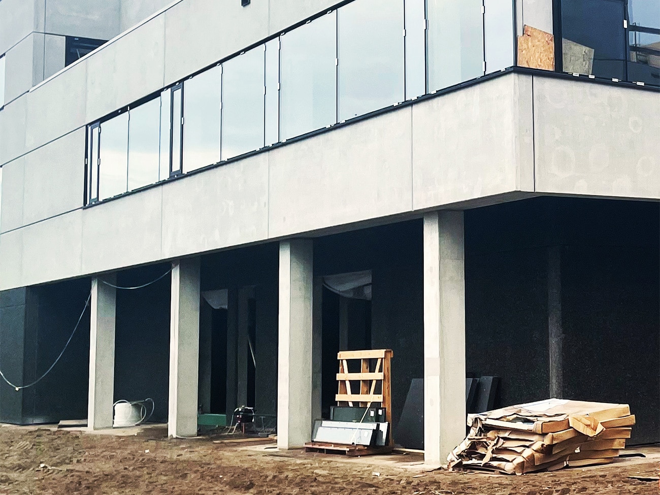 Complexe prefab betonelementen voor project Betonhaven Hilversum