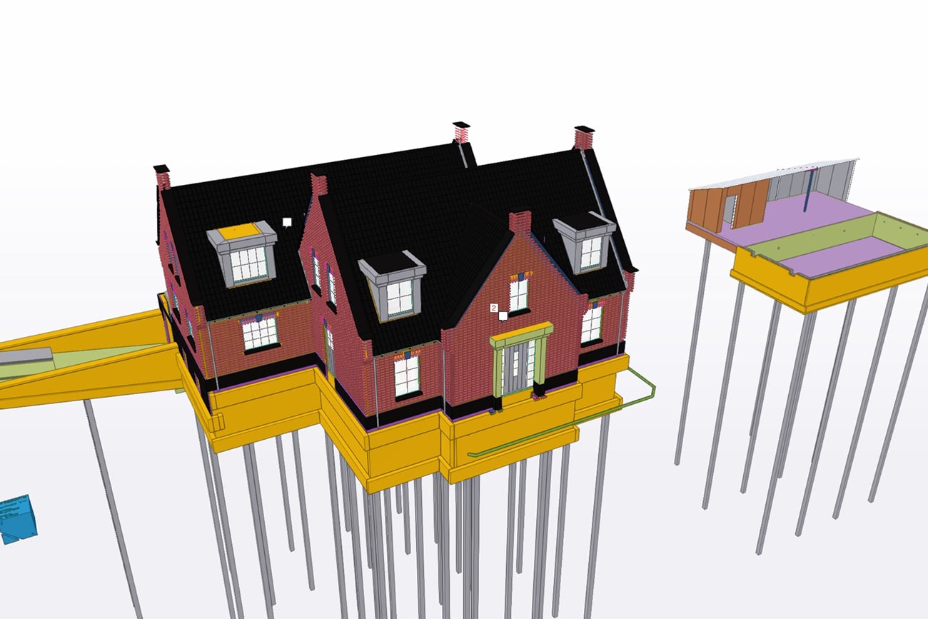 Staalframebouwproject CFP Engineering en beton- en staalproject ...