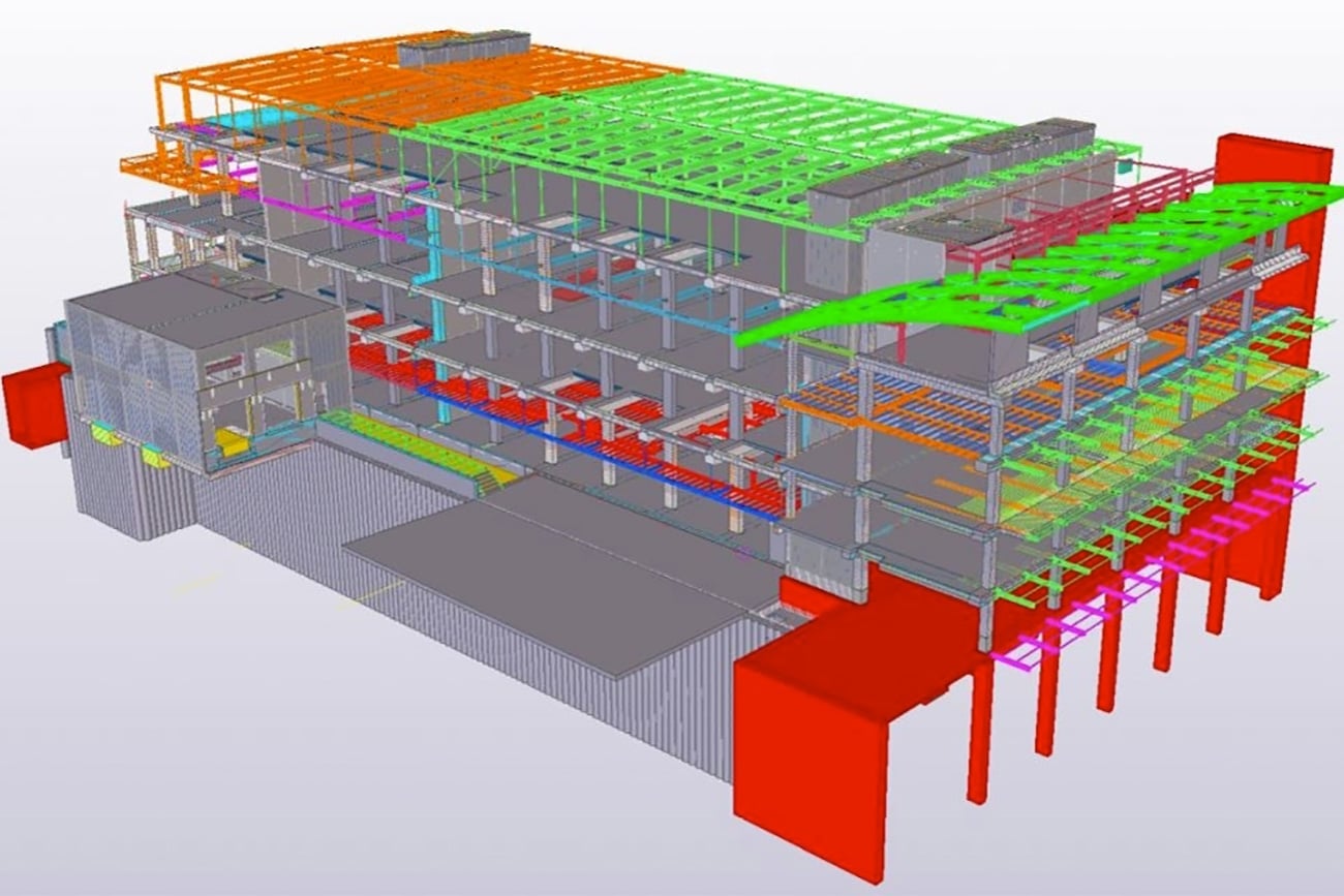 Staalframebouwproject CFP Engineering en beton- en staalproject ...