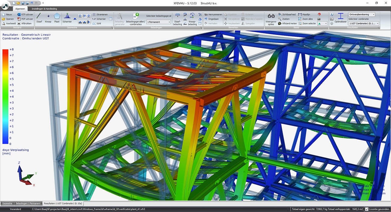 Krachtige ontwerp- en rekensoftware voor staal-, beton- en houtconstructies