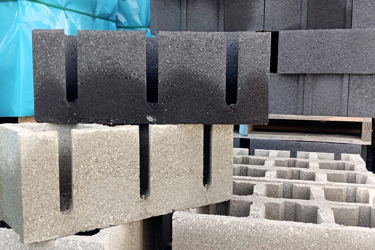 De eerste 100% circulaire en CO2-negatieve bouwstenen