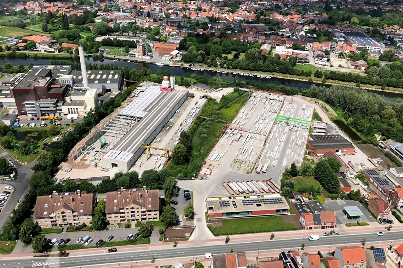 Voorgespannen welfsels in een vooruitstrevend circulair bouwproject