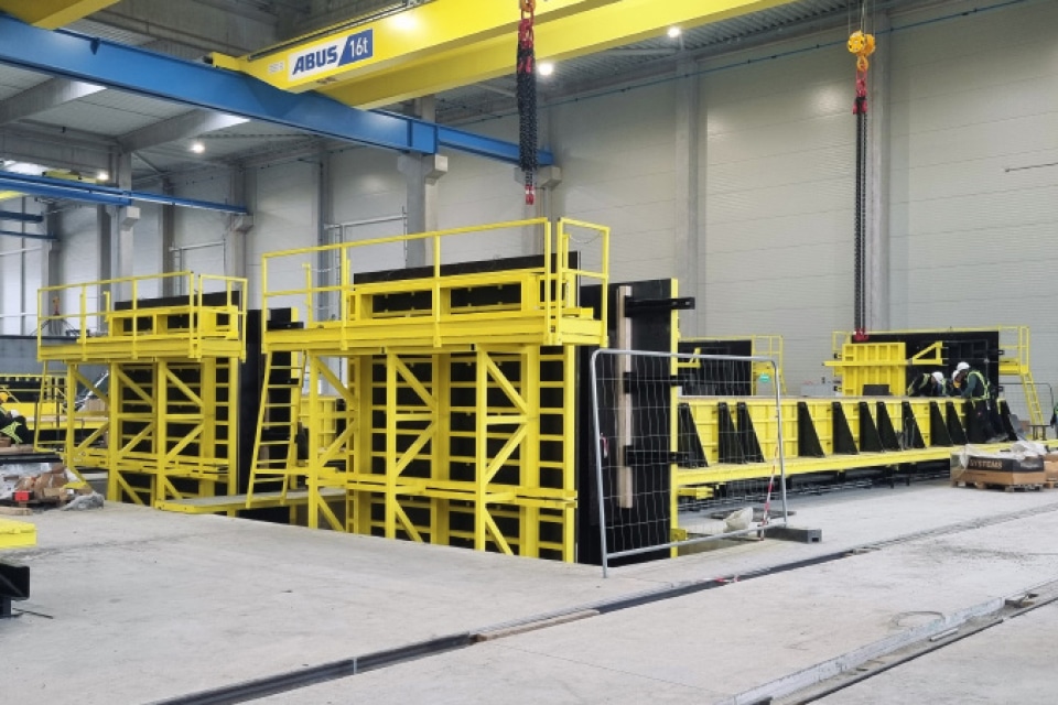 Belgische bekistingsfabrikant installeert een gloednieuwe prefabfabriek ...