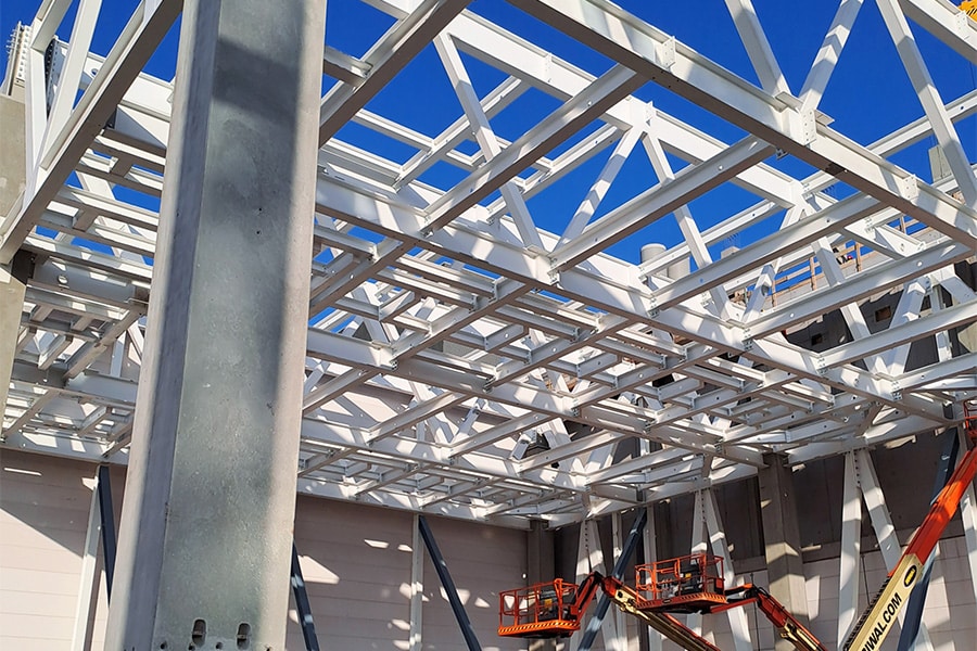 High Tech Factory: an extraordinary achievement full of complex steel ...