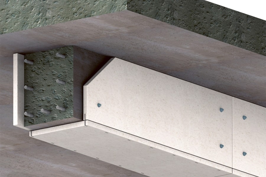 Fire protection of reinforced concrete structures.