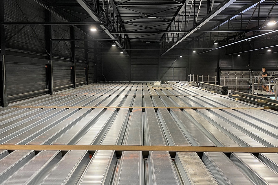 Innovative floor brings space up to height